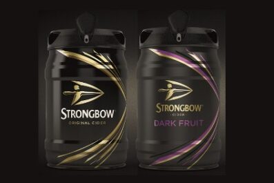 Heineken UK unveils mini kegs for Strongbow Original, Dark Fruit - Just ...