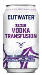 Anheuser-Busch Inbev's Cutwater Spirits Vodka Transfusion - Product ...