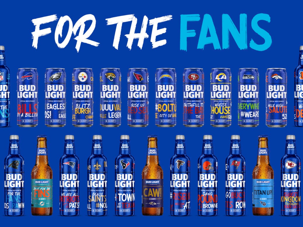 Anheuser-Busch InBev returns Bud Light NFL team cans - Just Drinks