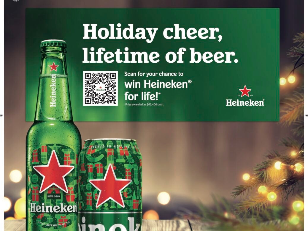 Heineken rolls out QR code giveaway for 'lifetime' beer supply in US ...