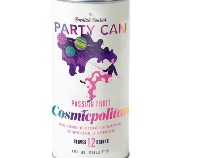 Cocktail Courier's 12-serve Party Can premix cocktails - Product Launch ...