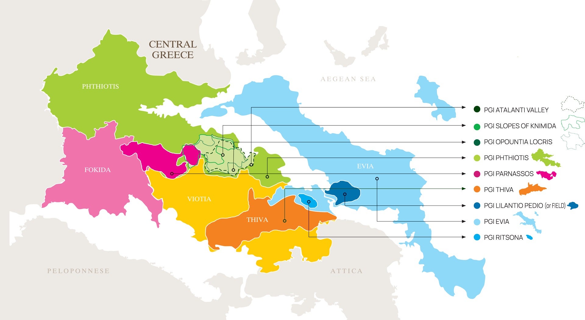 The PGI Wines of Central Greece: Why the Vineyards of Central Greece ...