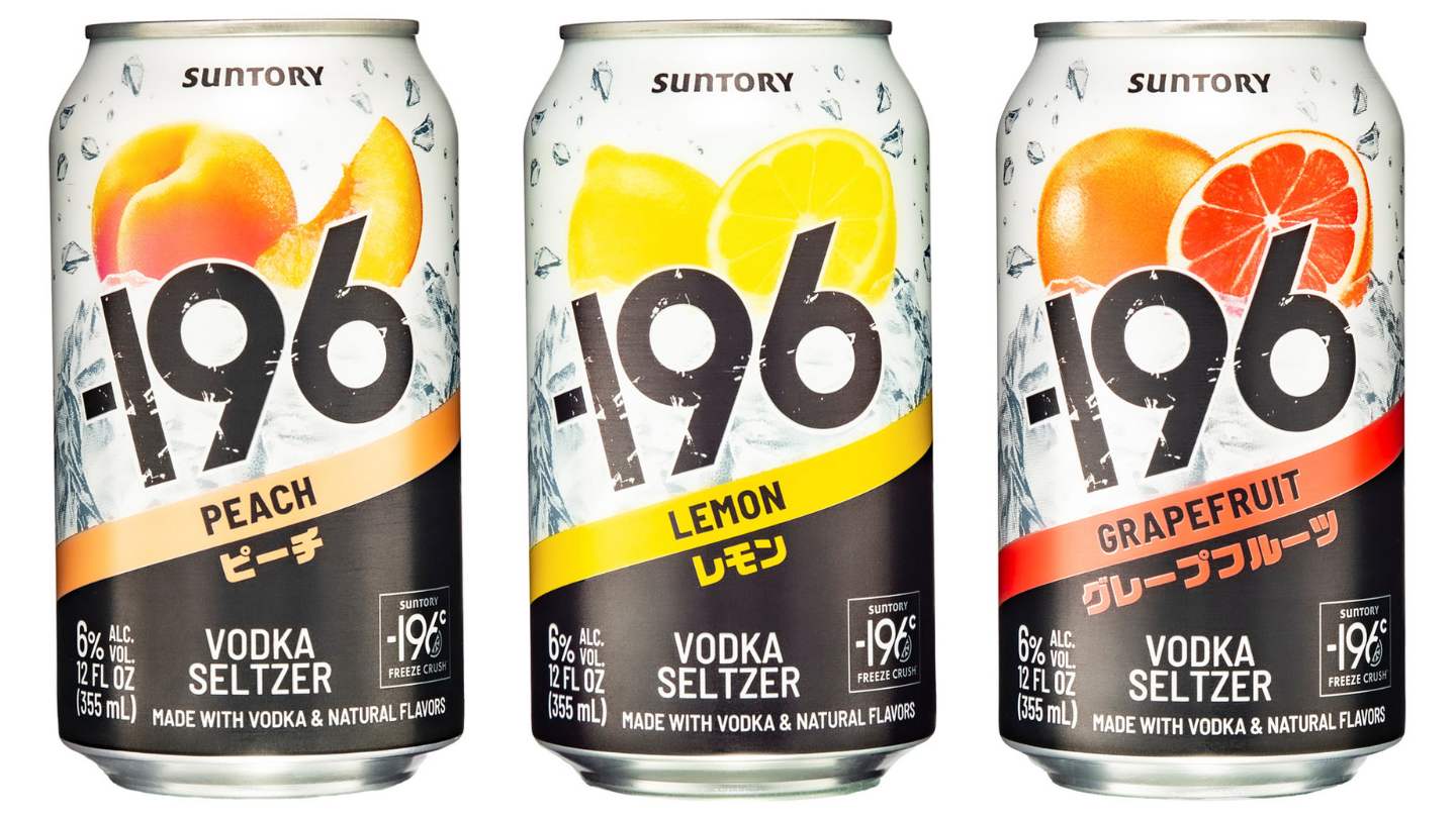Suntory’s Japanese alcoholic RTD brand -196 set for UK, US
