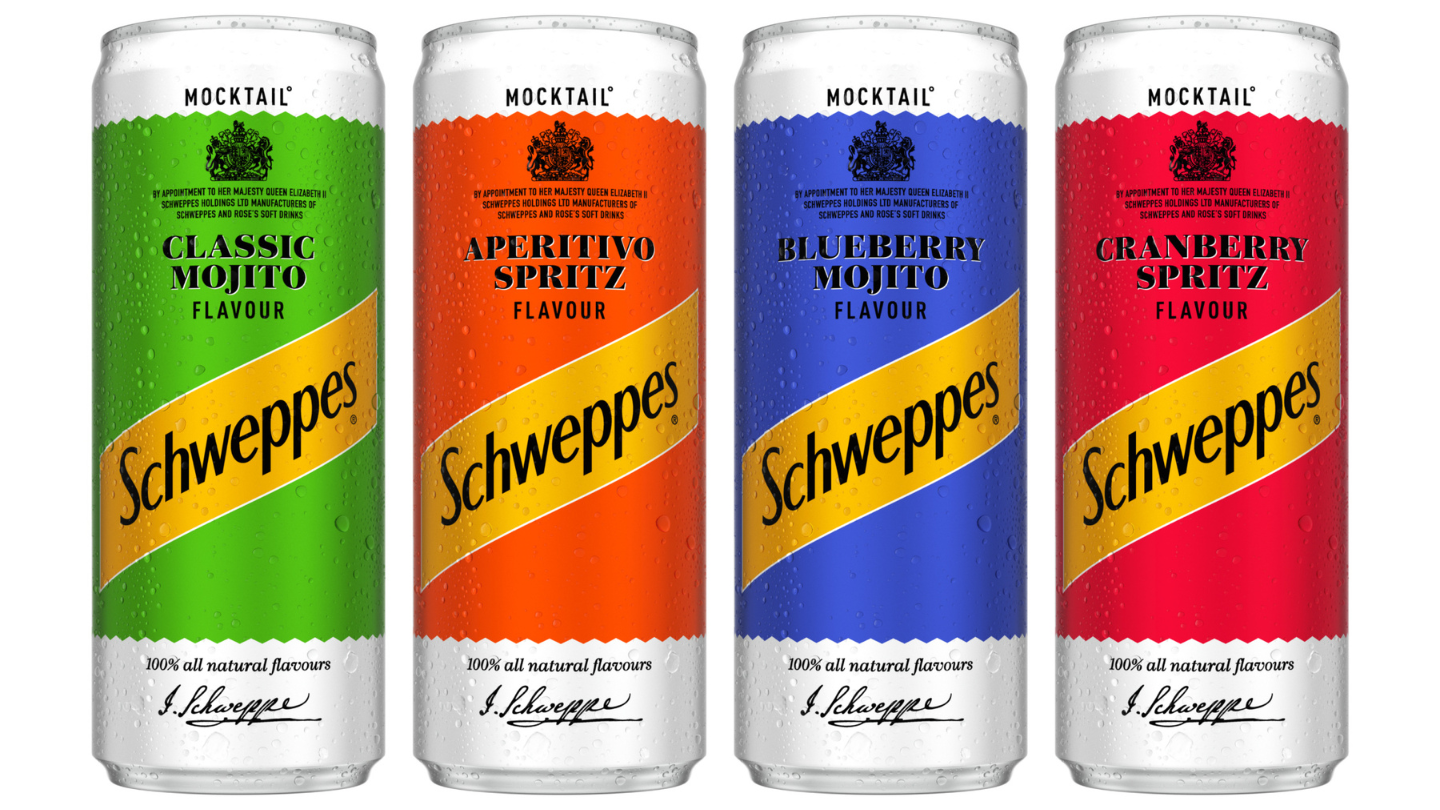 CCEP launches Schweppes mocktails range - Just Drinks